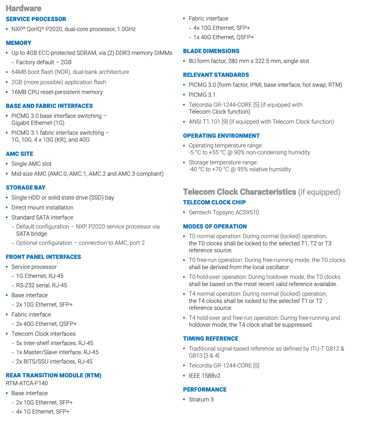 40G Switch Blade - Autech Technology
